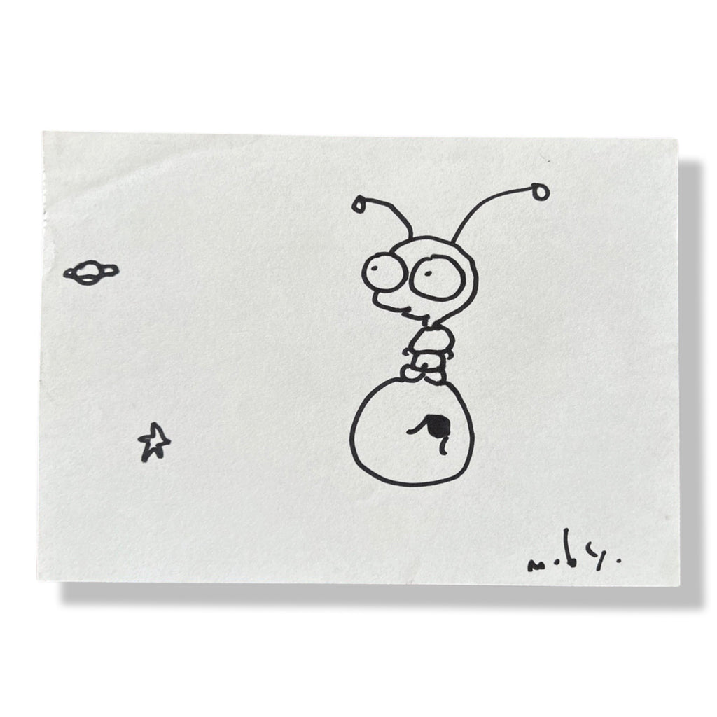 Moby - Original Drawing – Famous Amsterdam