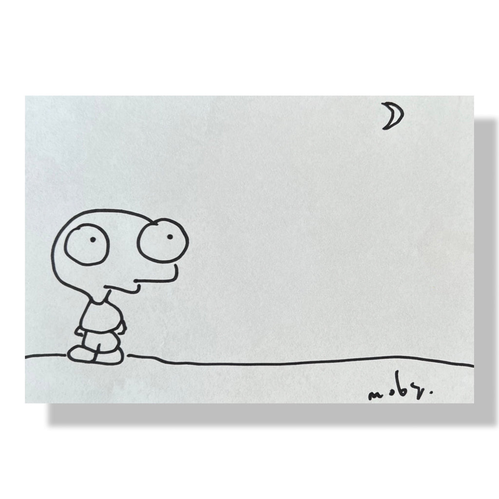 Moby - Original Drawing – Famous Amsterdam