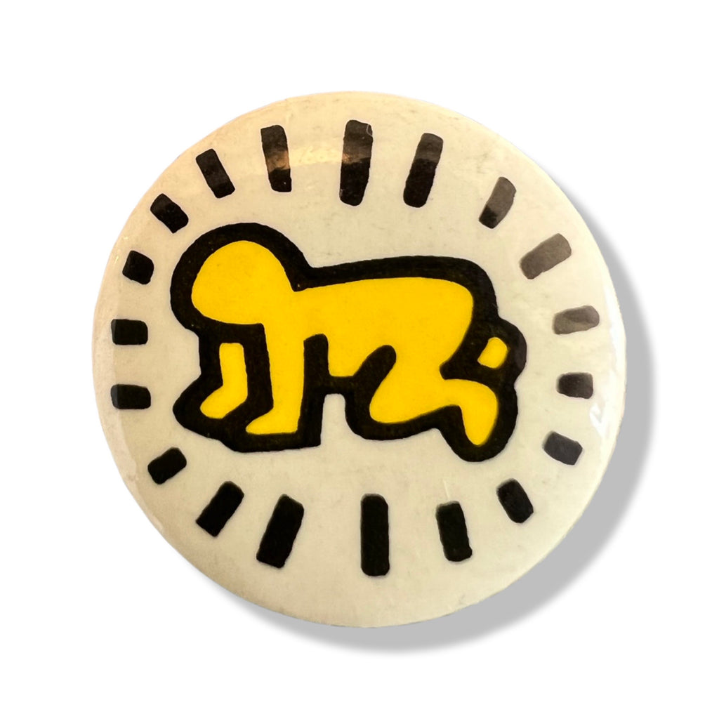 Keith Haring - Original Button from the New York Pop Shop – Famous ...