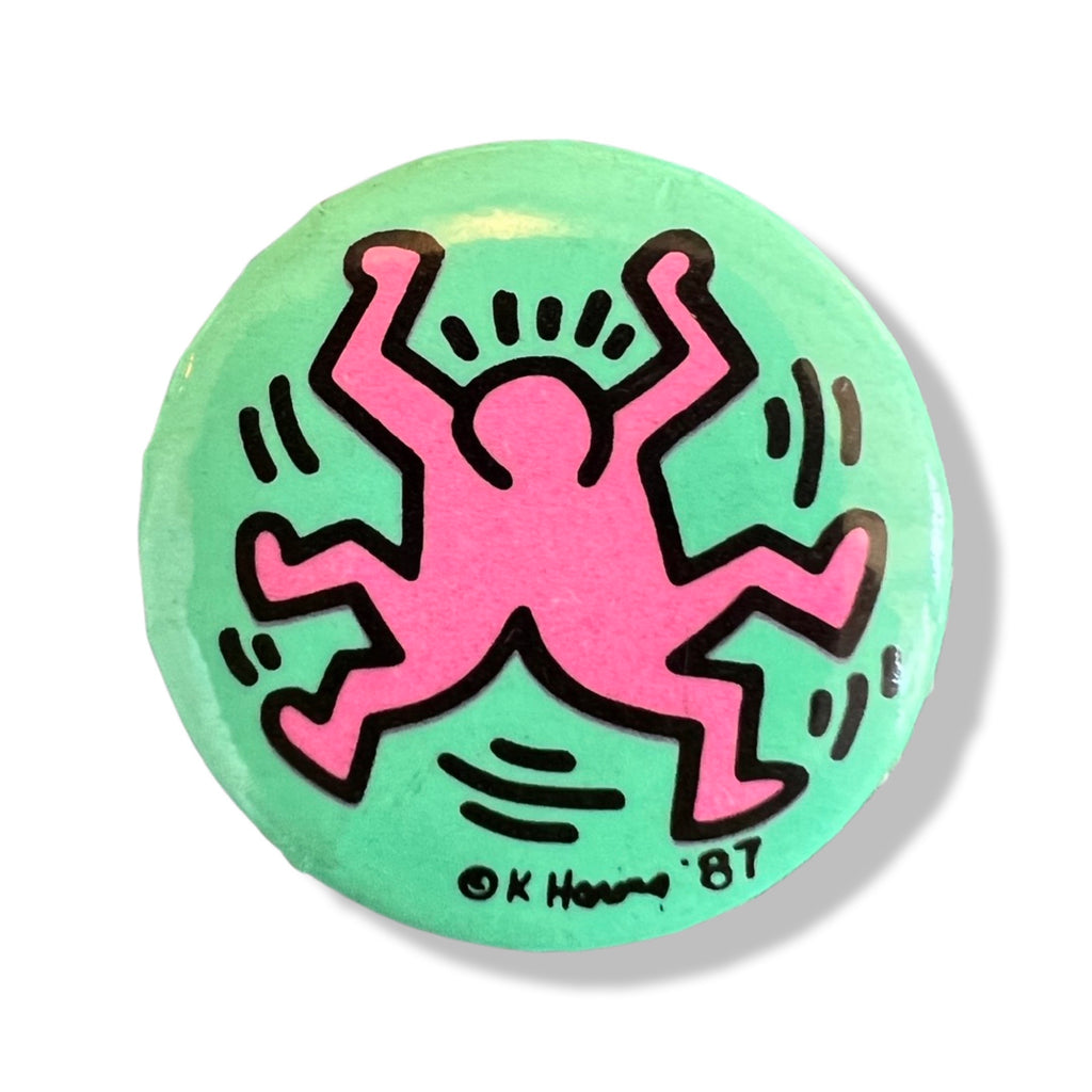 Keith Haring - Original Button from the New York Pop Shop – Famous ...