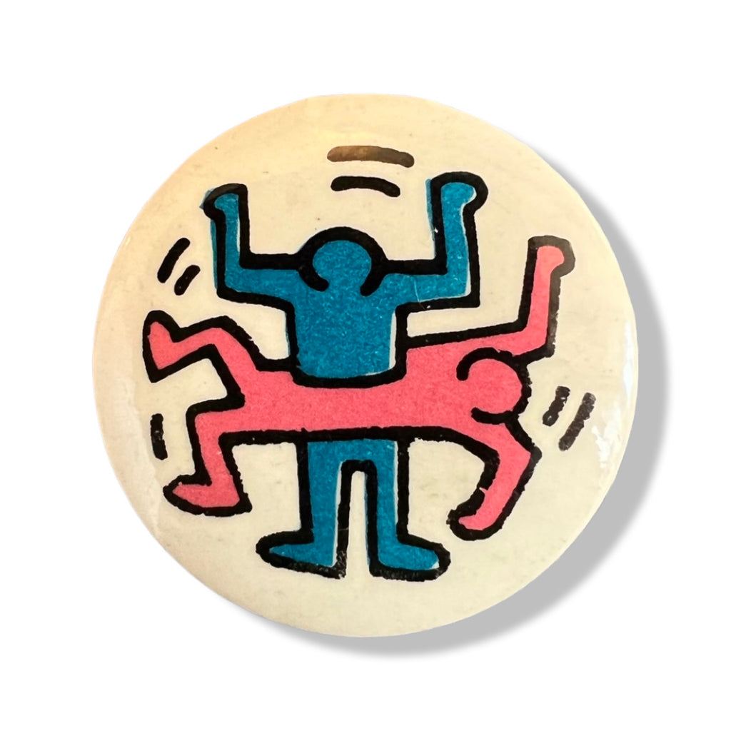 Keith Haring - Original Button from the New York Pop Shop – Famous ...