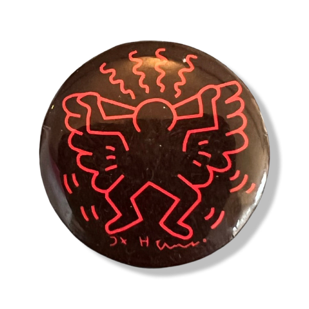 Keith Haring - Original Button from the New York Pop Shop – Famous ...